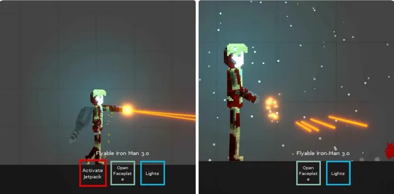 Iron Man For Fruit Playground Mods - FsaveMods