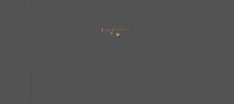 Ak from rust For Fruit Playground Mods - FsaveMods