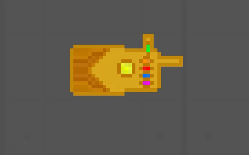 Infinity gauntlet For Fruit Playground Mods - FsaveMods