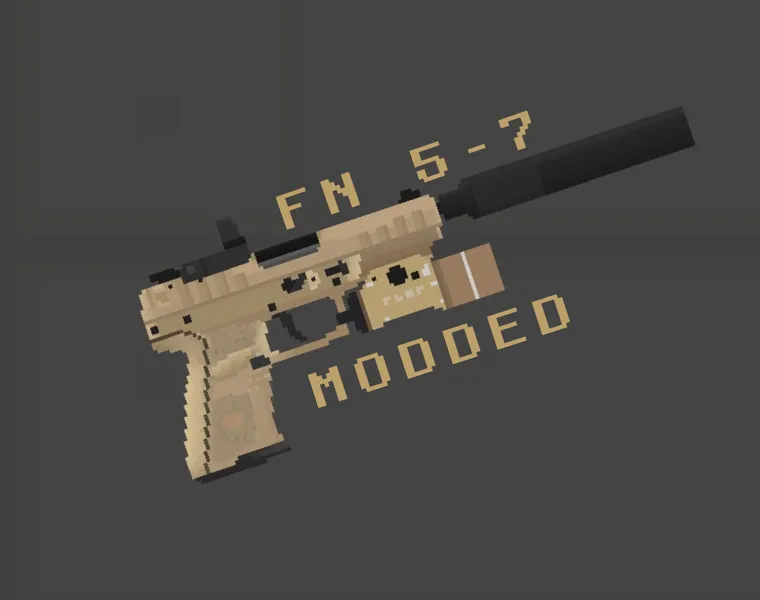 fn 5-7 modded For Fruit Playground Mods - FsaveMods