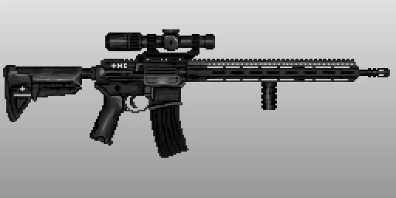 Rex Engelberts BCM Recce Rifle For Fruit Playground Mods - FsaveMods