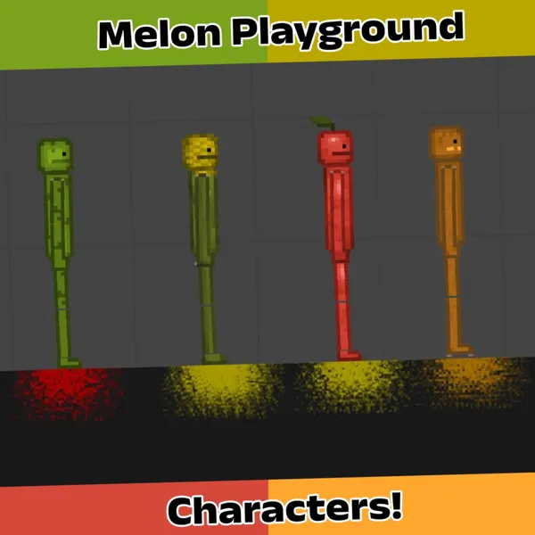 Melon Playground Characters For Fruit Playground Mods - FsaveMods