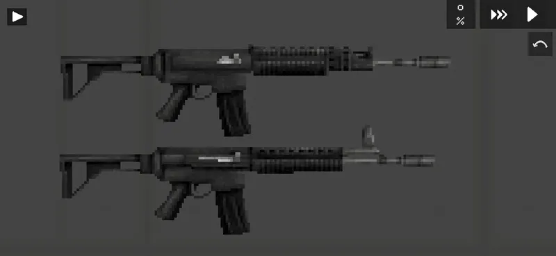 SS1 V1 Pindad An assault rifle For Fruit Playground Mods - FsaveMods