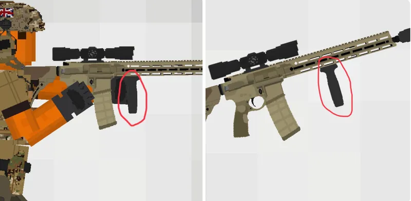 VERTICAL GRIP For Fruit Playground Mods - FsaveMods