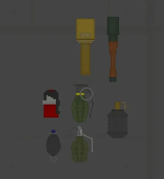 Ww2 grenades pack For Fruit Playground Mods - FsaveMods