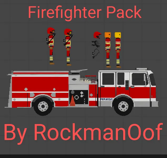Firefighter Pack For Fruit Playground Mods - FsaveMods