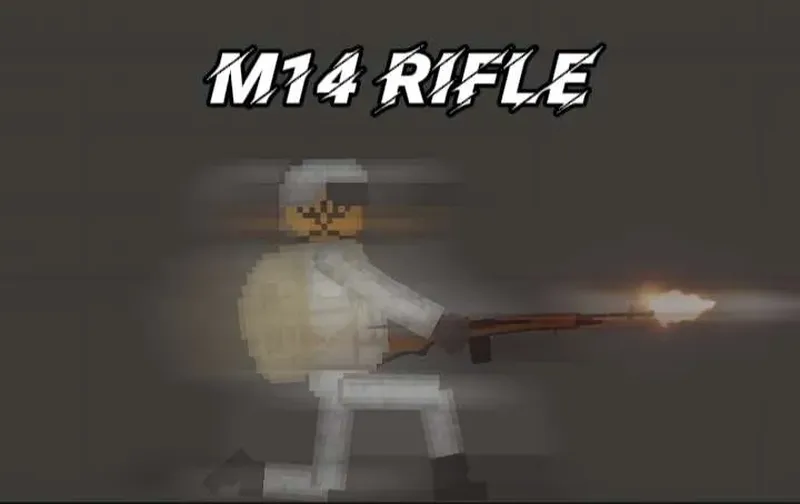 M14 RIFLE For Fruit Playground Mods - FsaveMods